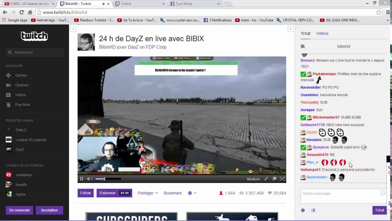 Dedicasse De Bibix En Live (Speciale 24 heure) - YouTube
