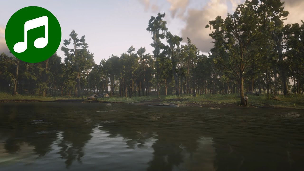 RED DEAD REDEMPTION 2 Ambient Music & Ambience 🎵 Swamp River (RDR2 ...