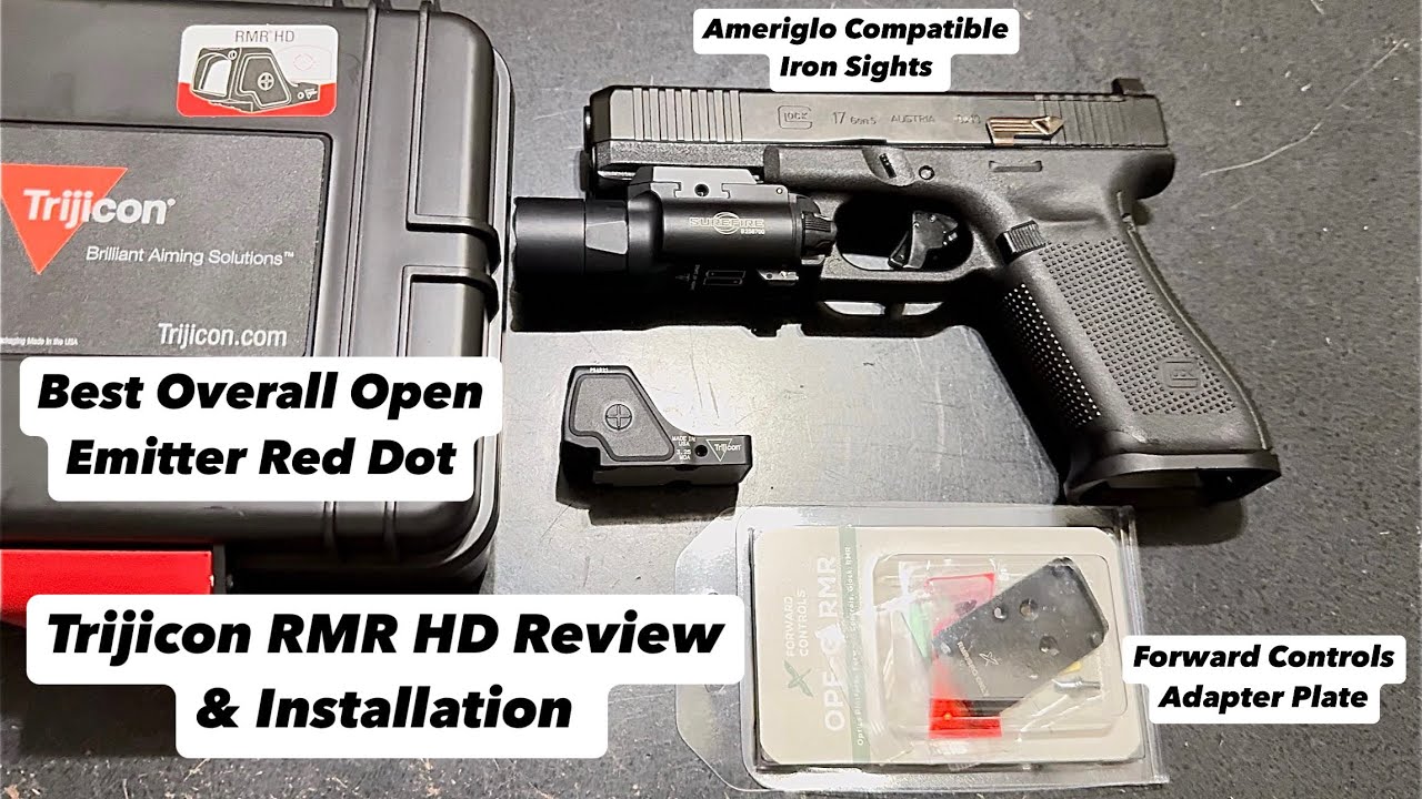 Trijicon RMR HD Review & Installation. Best Inside Waist Band/EDC Red ...