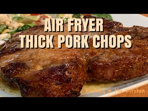 AIR FRYER THICK PORK CHOPS