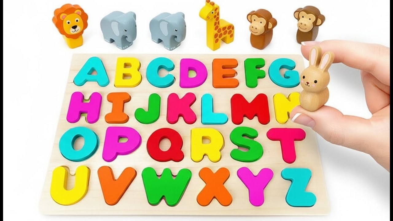 Learn ABCD A to Z | Phonics Sounds & Alphabet Letters for Toddlers ...