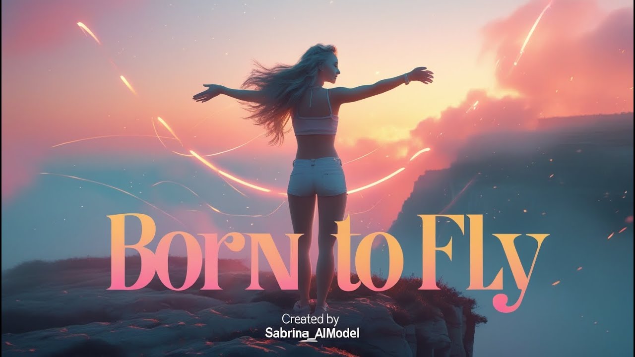 Born to Fly - Created by Sabrina_AImodel - YouTube
