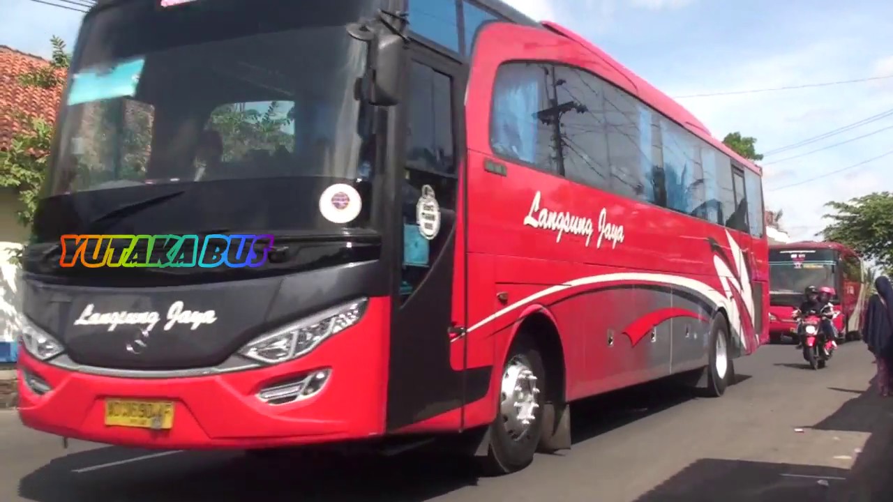 Bus Langsung Jaya Exs Nusantara, Mercedes Bens OH1525 - YouTube