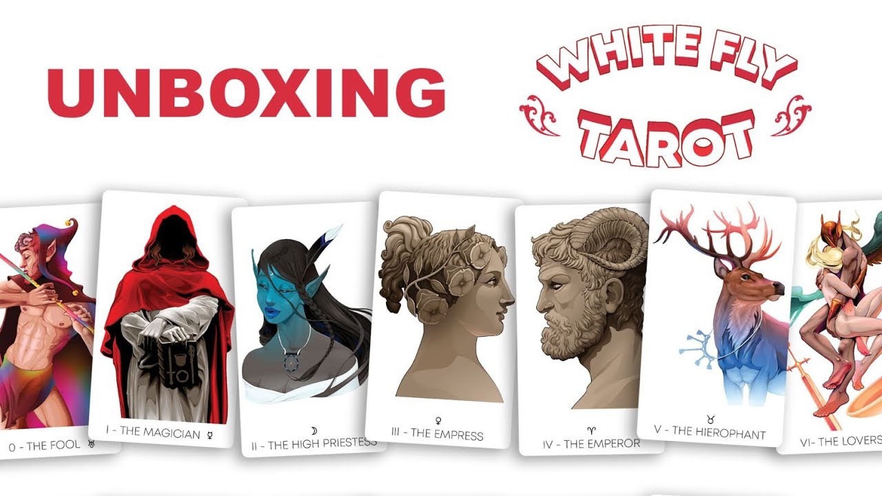 Scopriamo i White Fly Tarot, unboxing - YouTube