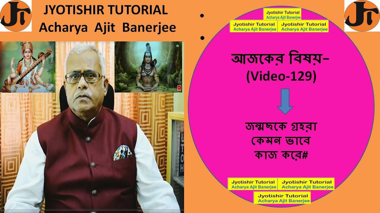 জন্মছকে গ্রহরা কেমন ভাবে কাজ করে#,Acharya Ajit Banerjee#,Jyotishir ...