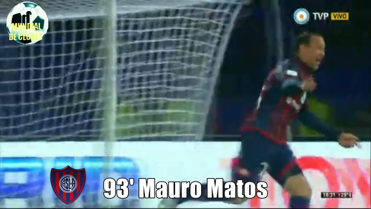 Gol Mauro Matos - San Lorenzo 2 Vs Auckland City 1 - Mundial de Clubes ...