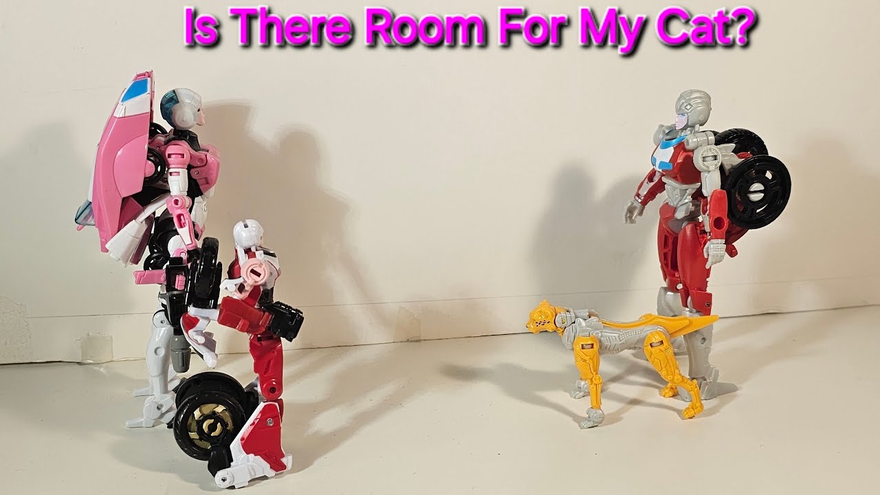 Transformers ROTB Weaponizer Two-Pack Arcee and Cheetor. - YouTube