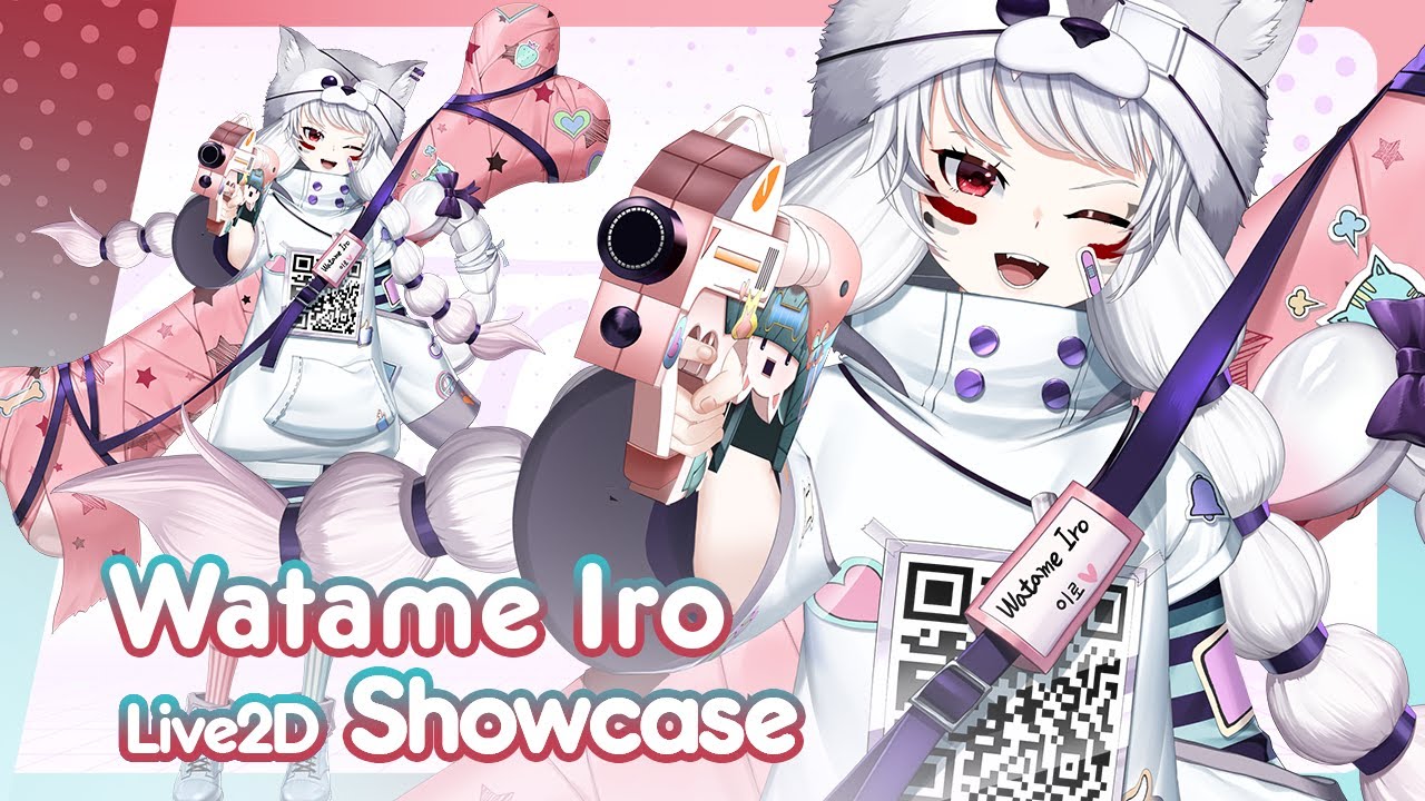 【Live2D】 Vtuber Watame Iro - Animal_Lounge Showcase! - YouTube
