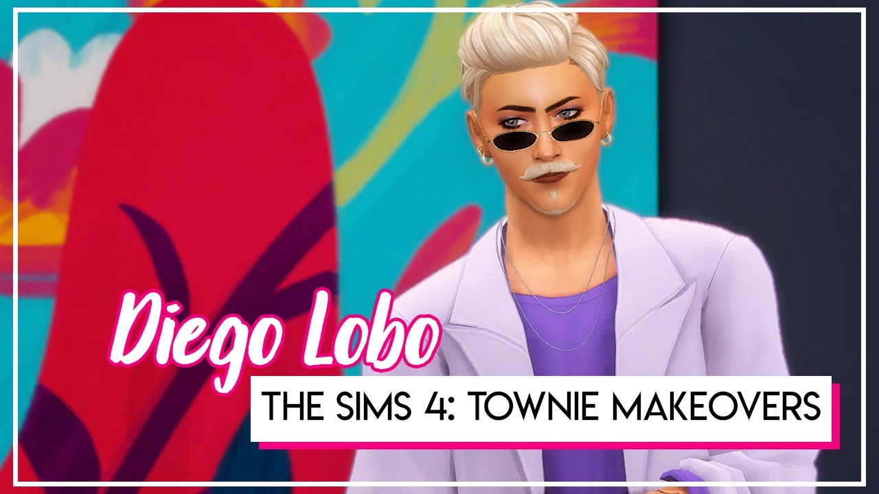 Turning Diego Lobo into the Icon He Was Meant To Be The Sims 4 Speed ...