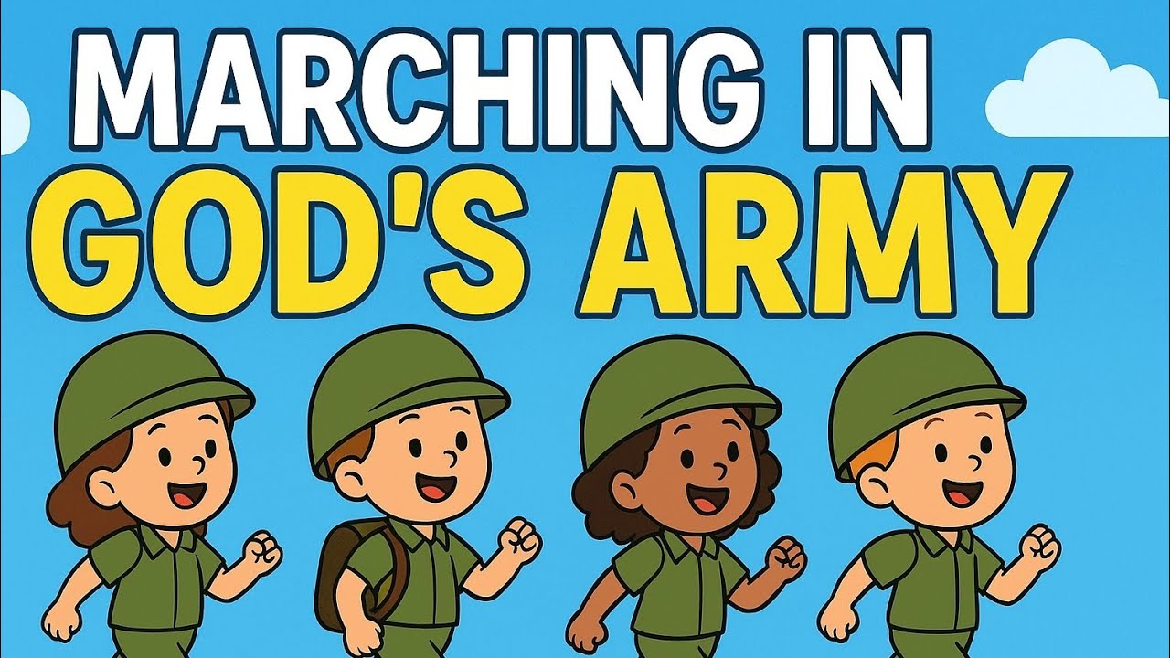 Marching in God’s Army || Kids Sunday School Song - YouTube