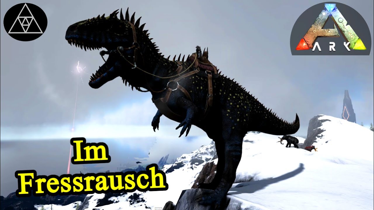 Carcha im Blutrausch! E125 - ARK Ragnarok Gameplay - YouTube