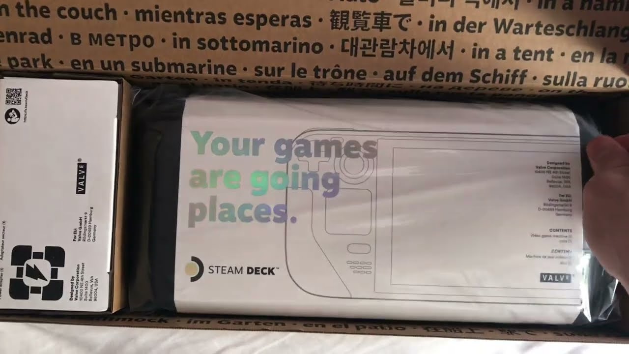 Unboxing STEAM DECK!!😱 - YouTube