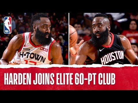 NBA Players with the most 60-point games