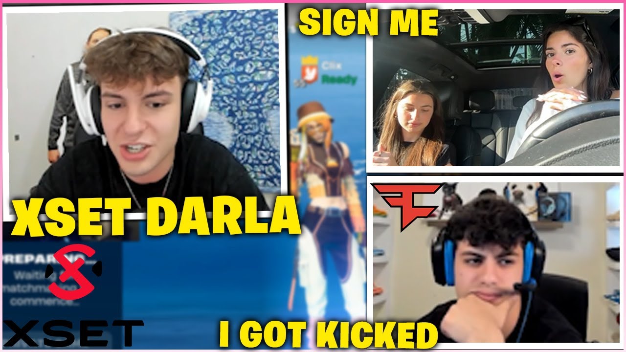 CLIX Reacts To STABLE RONALDO KICKED From FaZe & Ask DARLA To JOIN XSET ...