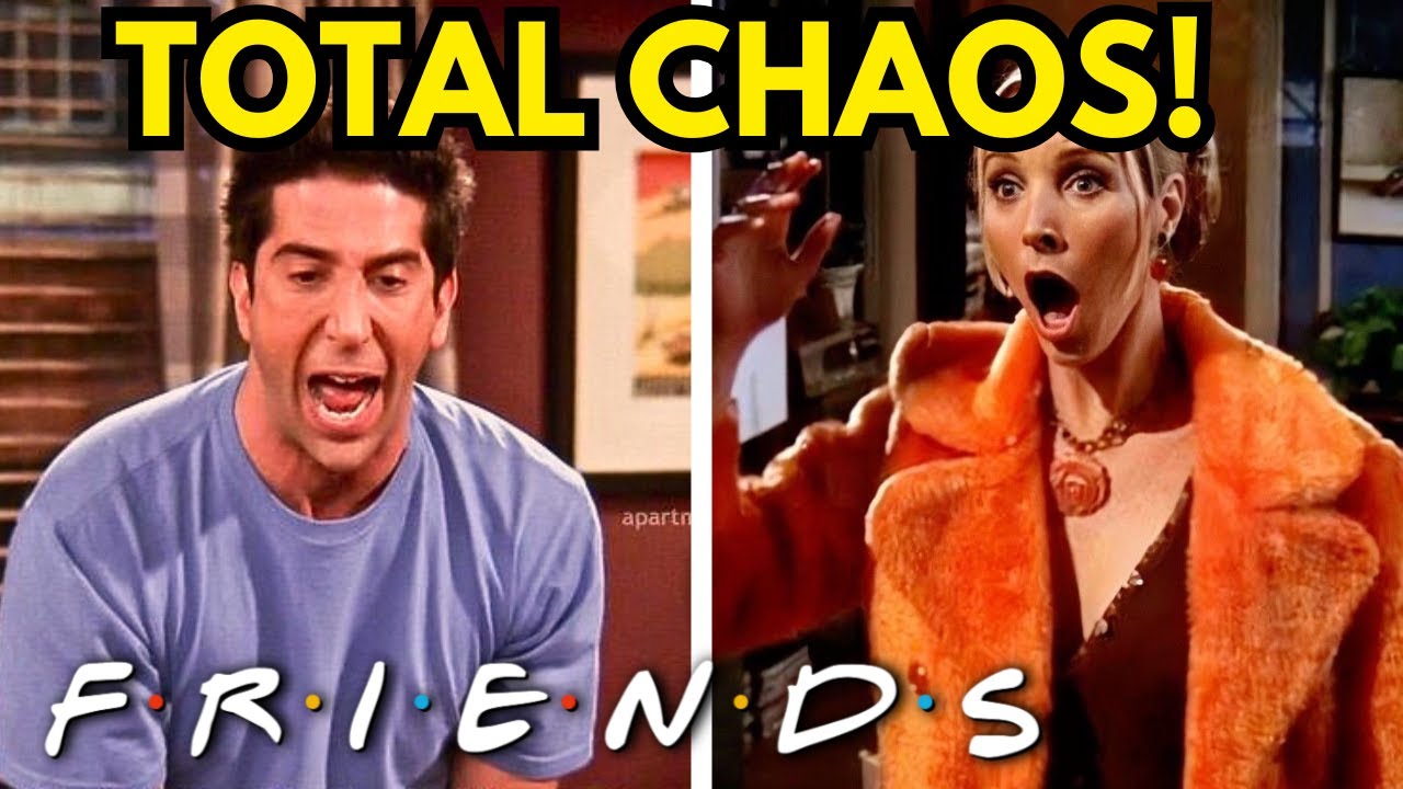Phoebe & Ross being a CHAOTIC duo | Friends TV Show - YouTube