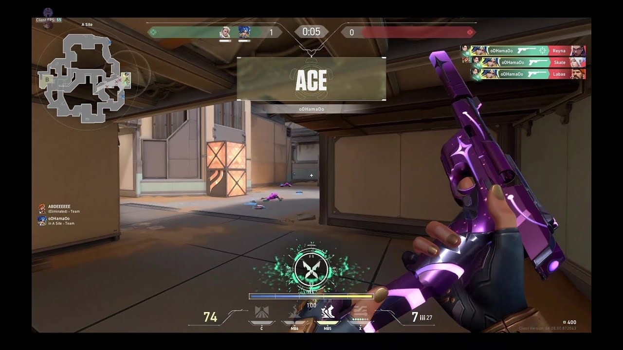 VALORANT Neon Ace - YouTube