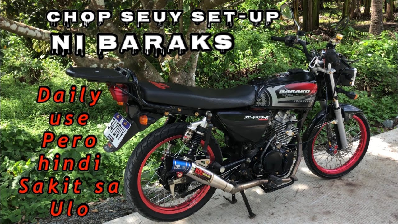 Chop seuy set-up ni Baraks | Daily Use na hindi sakit sa Ulo | Kawasaki ...