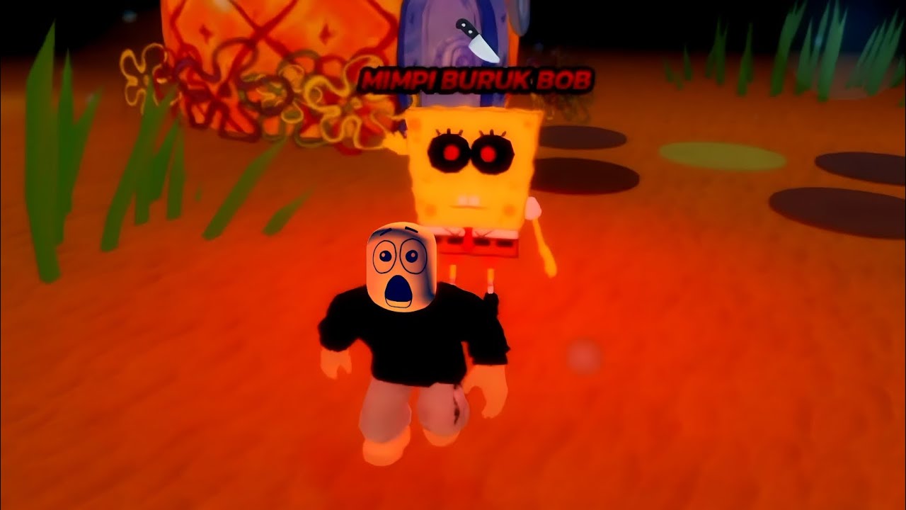 SPONGEBOB JADI KILLER DI GAME SURVIVE THE KILLERS ROBLOX INDONESIA ...