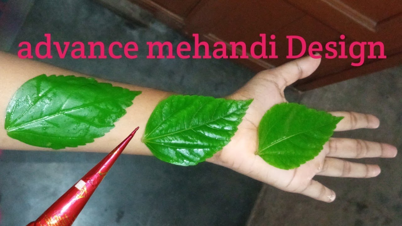 Beautiful Easy Bridal Mehandi Trick Design For Front Hand/Simple Idea ...