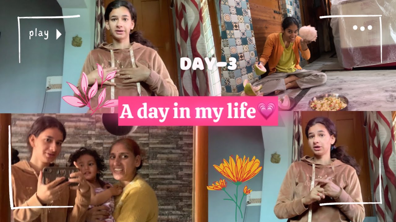 Day 3/30 || A day in my life 🌻|| daily vlog challenge 💕#dailyvlogs ...