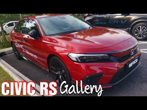 HONDA CIVIC RS IGNITE RED METALLIC GALLERY - YouTube