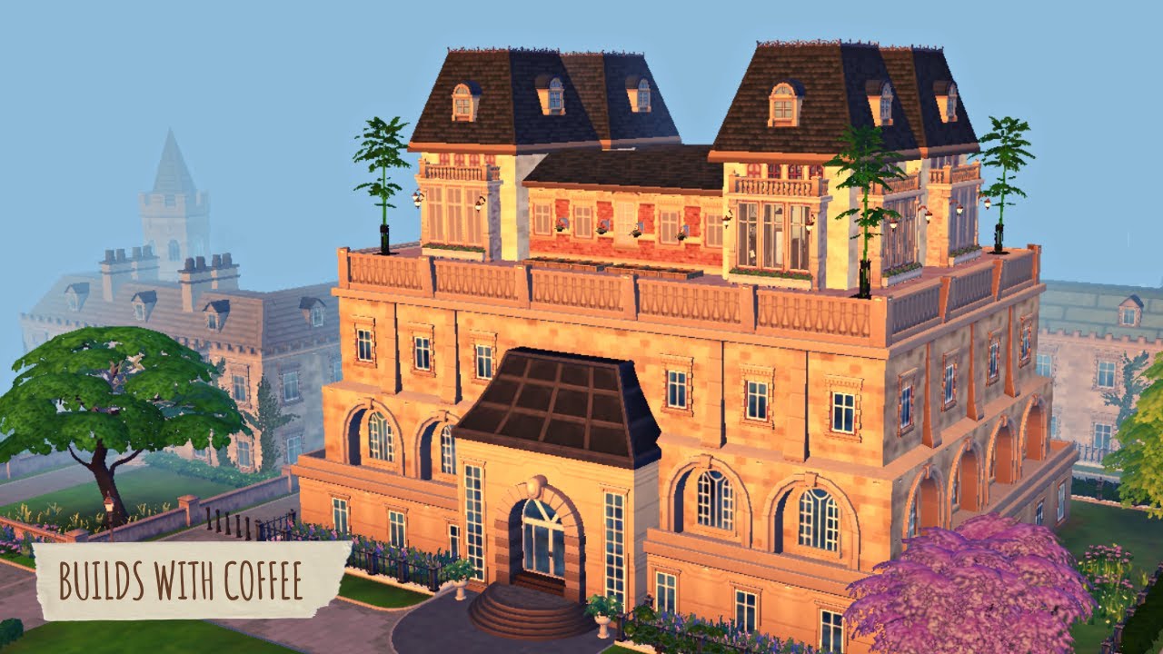 Fancy University Student Housing - Redoing Drake Hall 👩🏽‍🎓📔 | The Sims ...