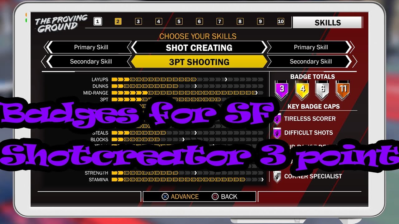 Badges for a SF Shot creator 3 point shooter - YouTube