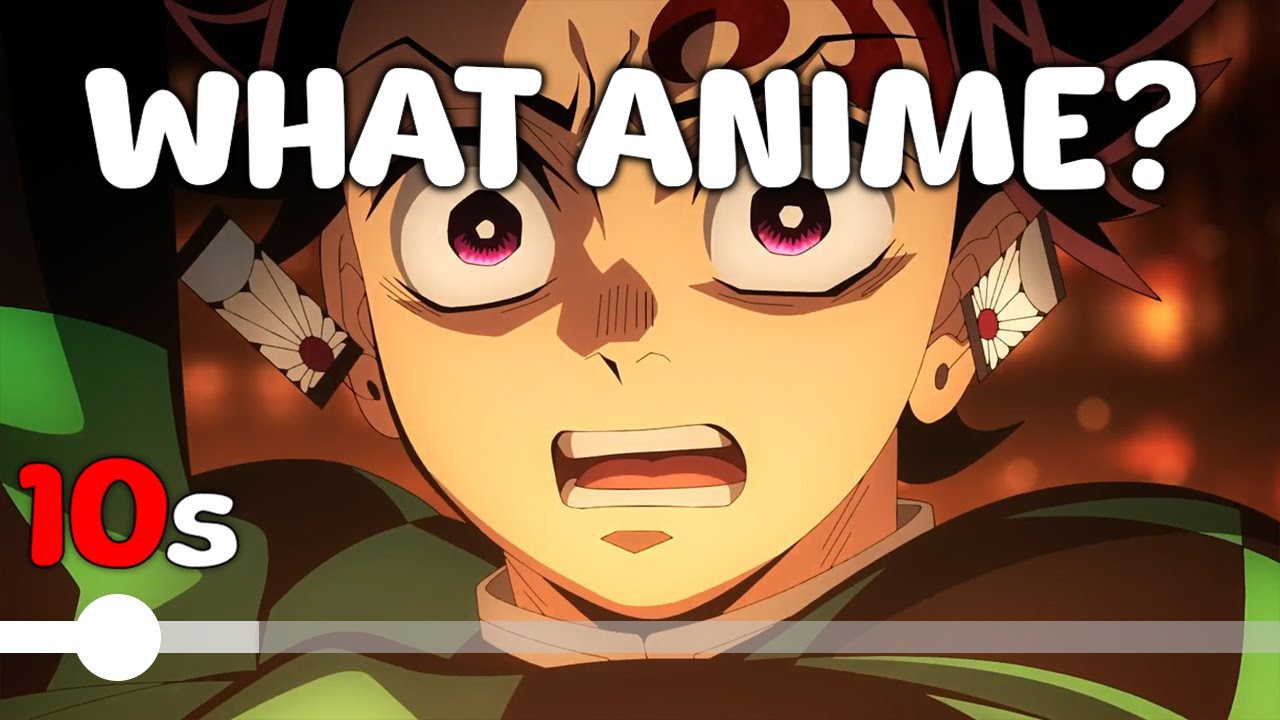 Can You Guess The Anime From The First 10 Seconds Ending? - YouTube