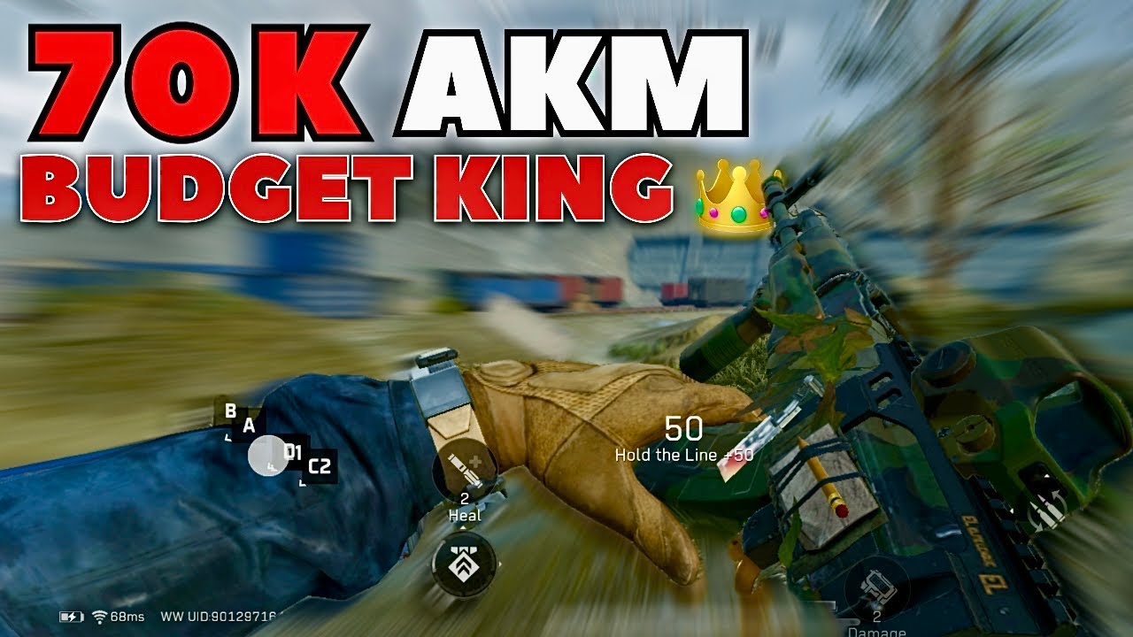 AKM Budget Build is INSANE in Delta Force Mobile Operation Mode! - YouTube
