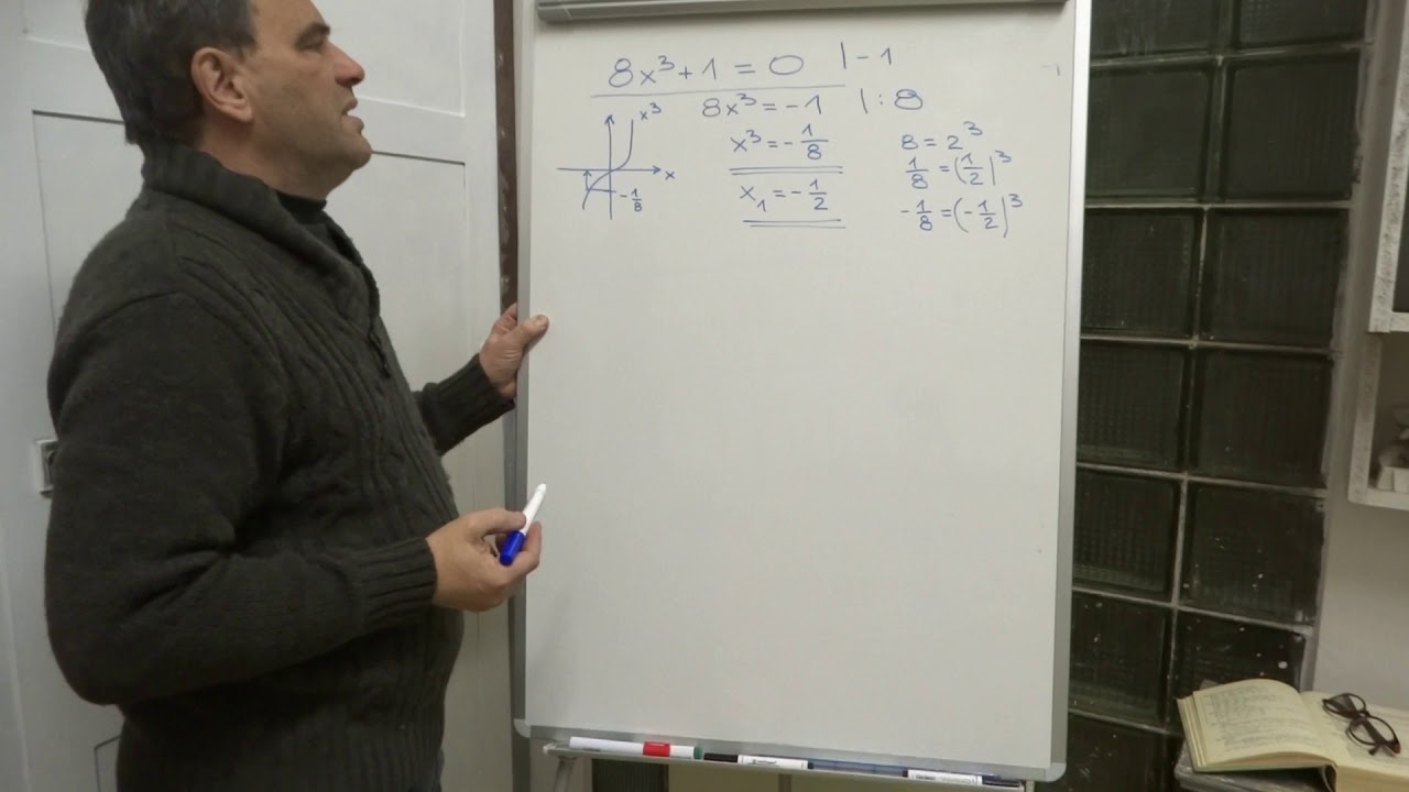 binomická rovnice kubická rovnice - YouTube