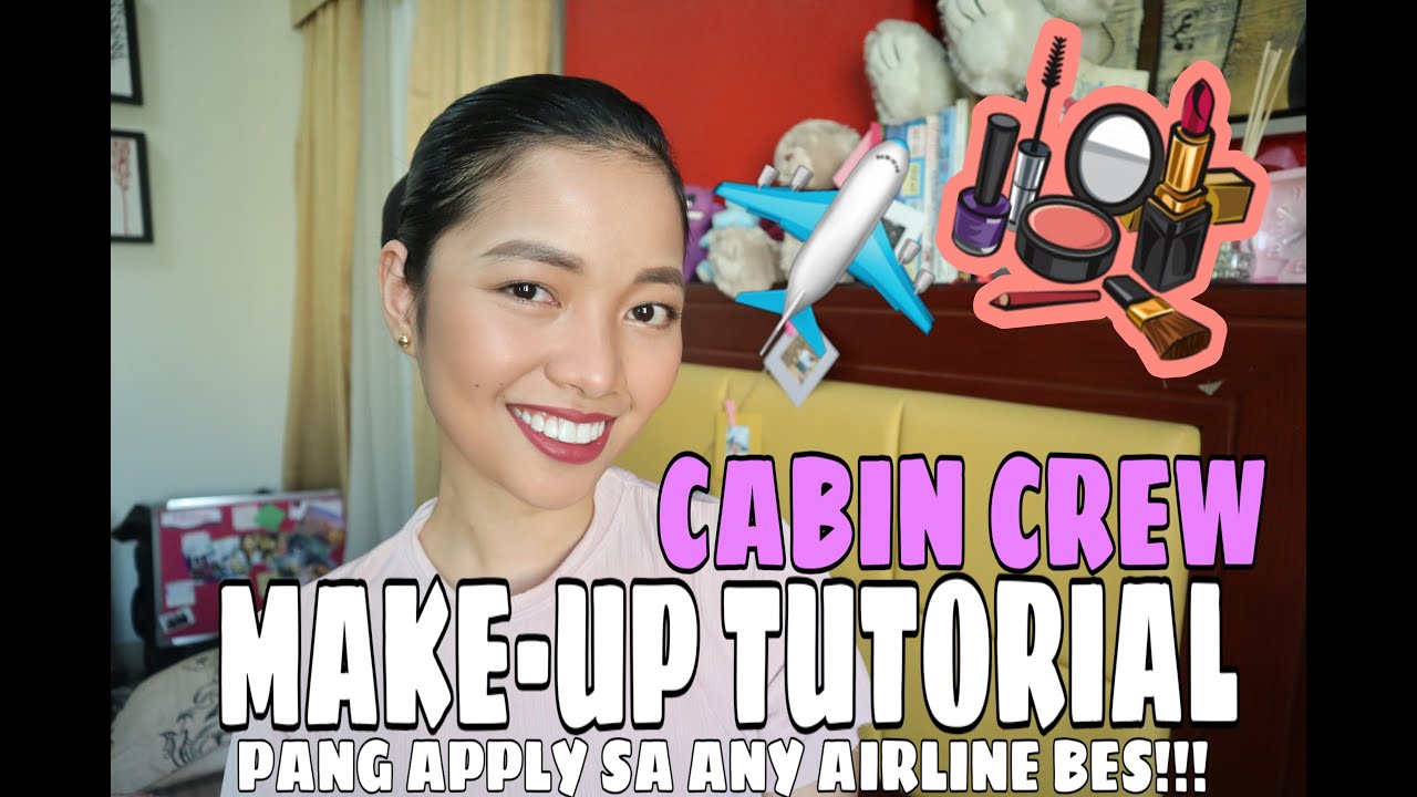 CABIN CREW MAKEUP TUTORIAL + FLIGHT ATTENDANT VLOG - YouTube