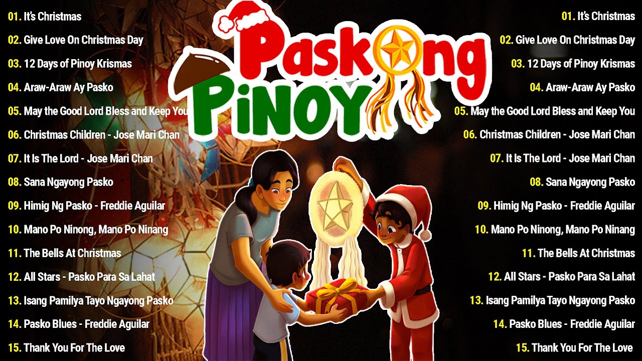 Pinoy OPM Best Tagalog Pasko Song Christmas Songs Medley 🎅🎁🎄 Popular ...