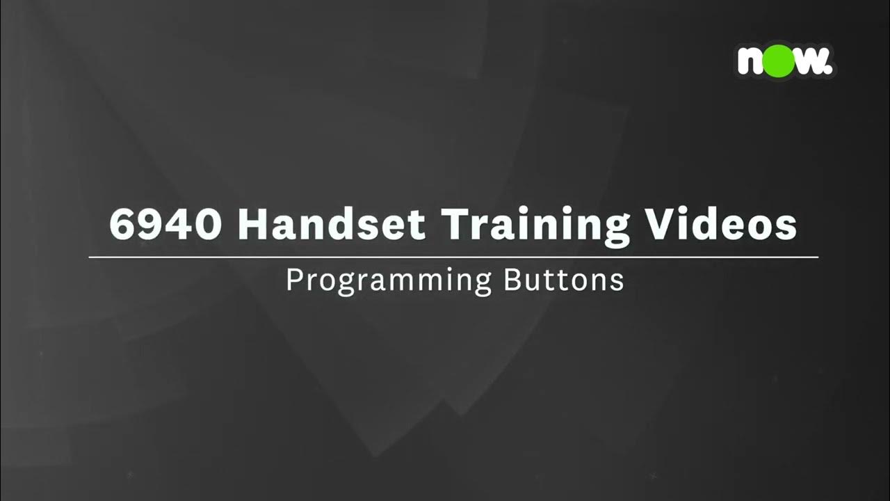 14. Mitel 6940 Tutorial - Programming Buttons - YouTube