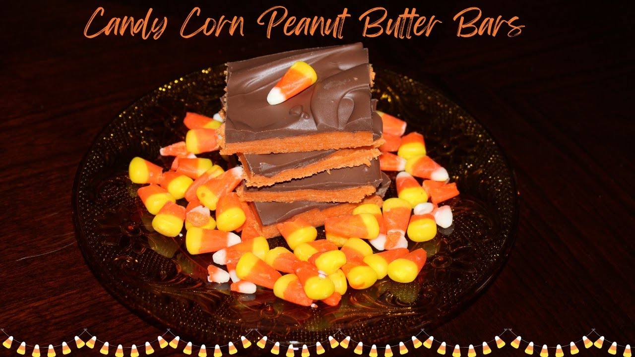 Candy Corn Peanut Butter Bars Recipe – Only THREE Ingredients! - YouTube