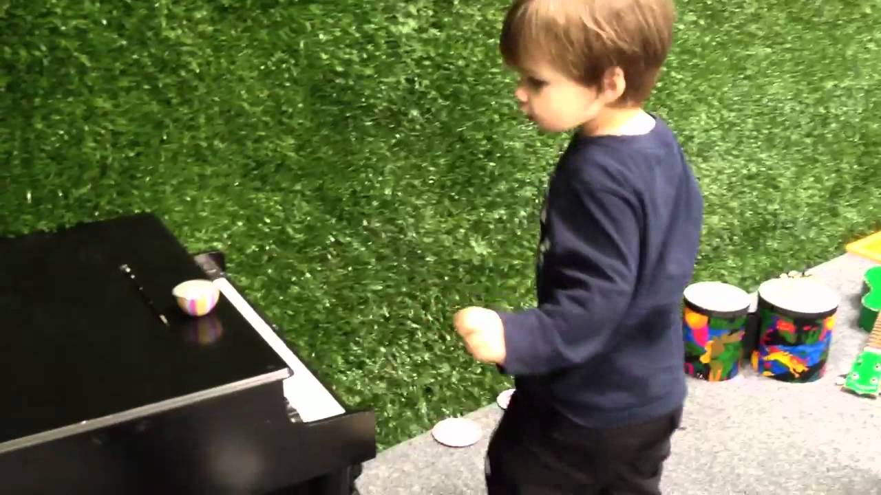 Ethan plays the piano - YouTube
