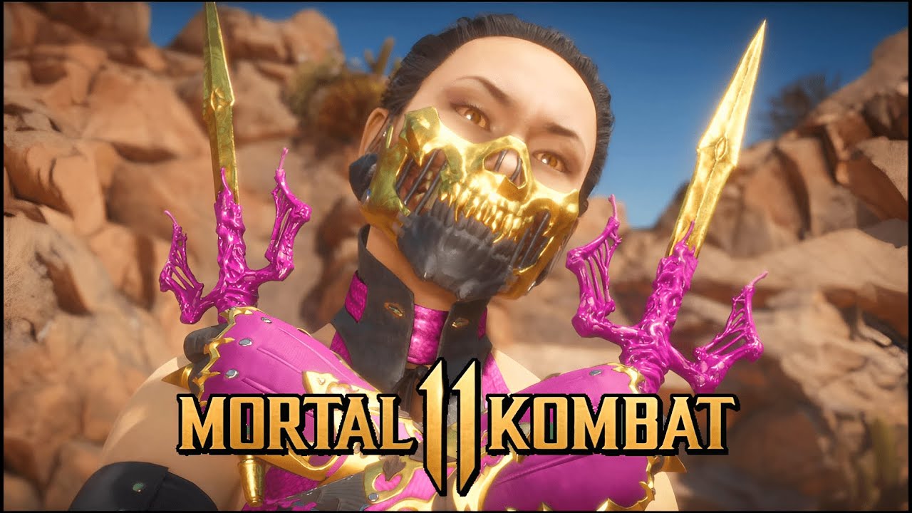 GOLD SAIS FOR MK12 - Mortal Kombat 11 Mileena Gameplay - YouTube