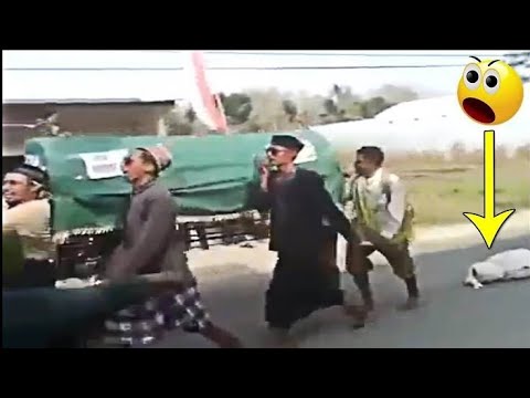 سقوط ميت من التابوت ... لا حول ولا فوة الا بالله 🙄