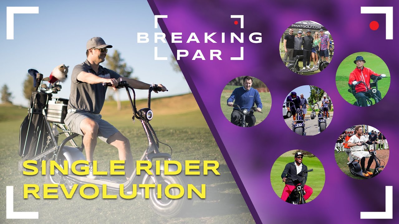 Golf’s New Single Rider Revolution | Phat Scooters - YouTube