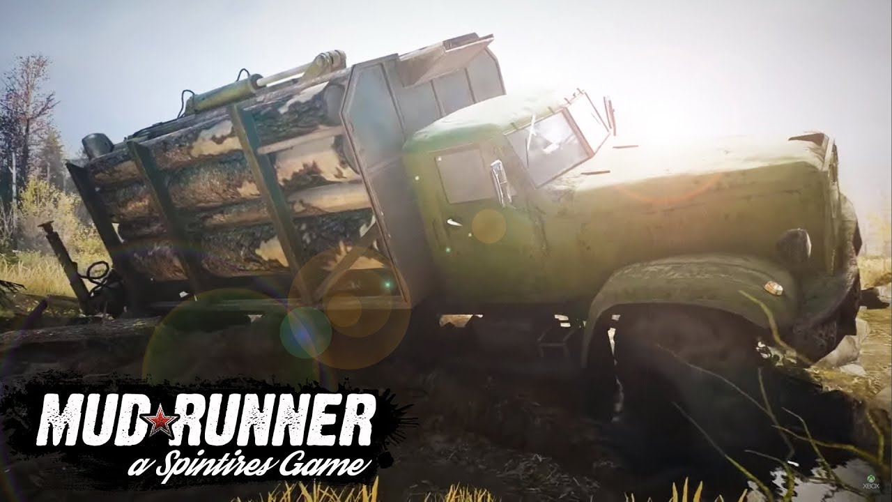 SpinTires: MudRunner - NEW Gameplay Trailer w/ My Thoughts! (MudRunner ...
