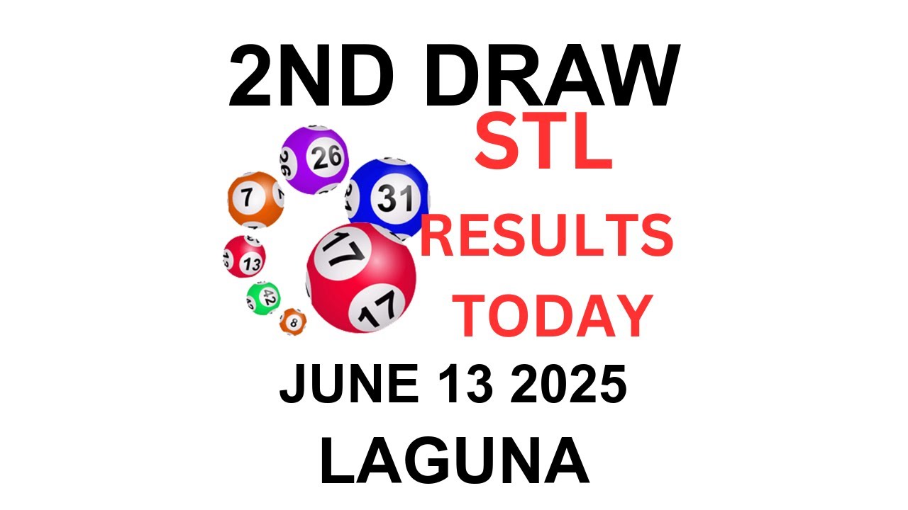 STL LAGUNA Results Today - 2ND DRAW JUNE 13 2025 - YouTube