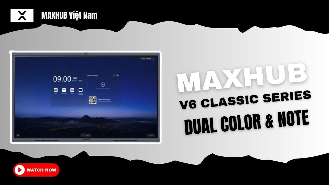 MAXHUB V6 Classic Series - Giới thiệu tính năng Dual Color & Note ...