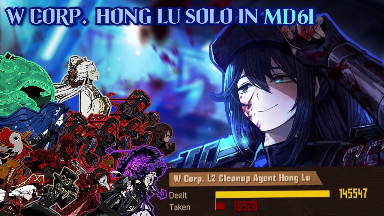 W Corp. Hong Lu Solo In MD6I | Limbus Company - YouTube