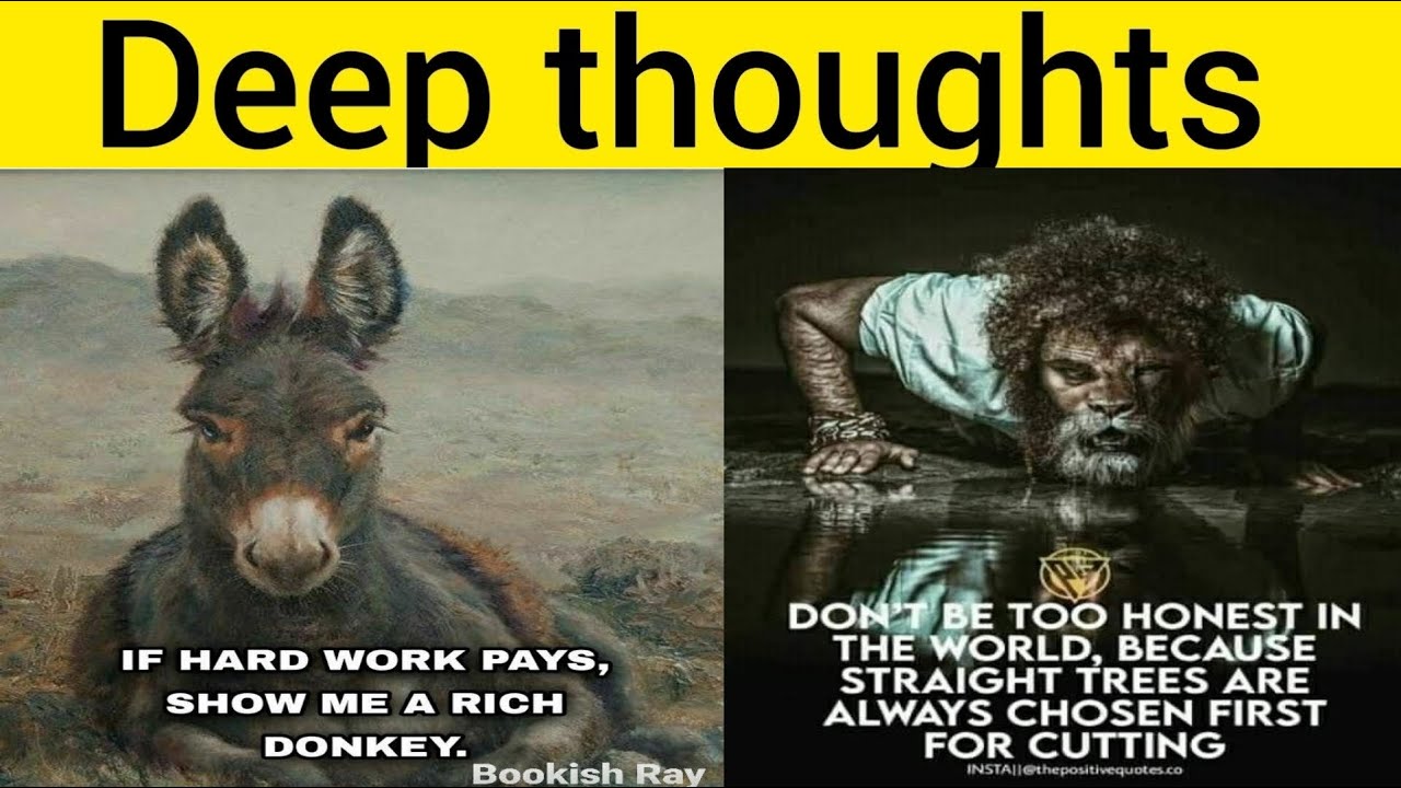 deep meaning images/pictures with deep meaning/deep thoughts - YouTube