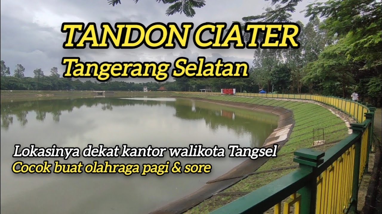 Menuju TANDON CIATER Tangerang Selatan - YouTube