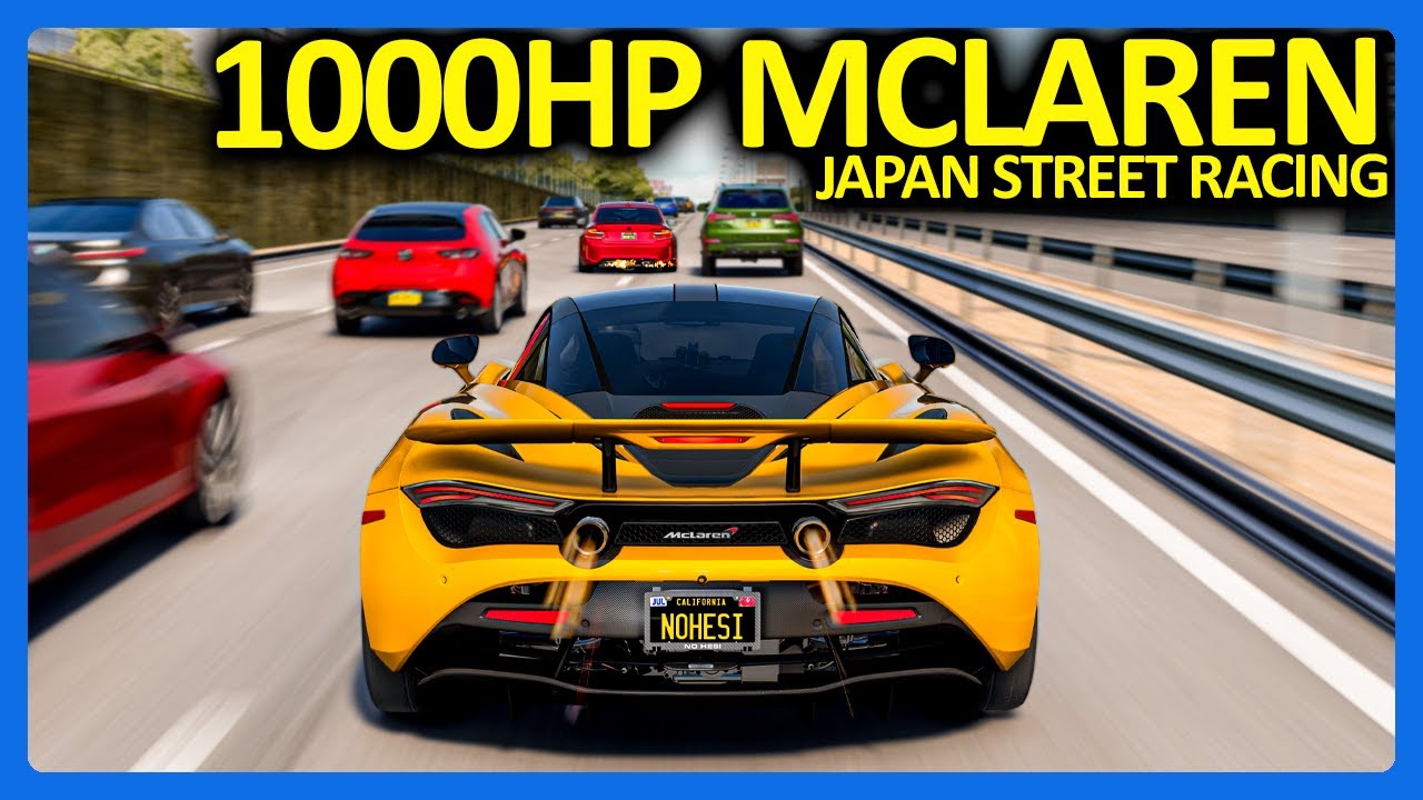 Street Racing in HEAVY Traffic with a 1000 Horsepower McLaren!! (No ...