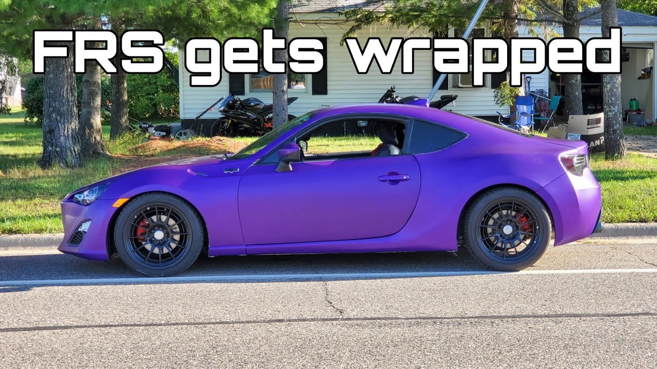 Stradman purple wrap - YouTube