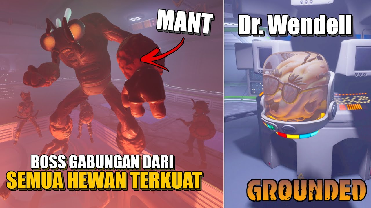 Ketemu BOSS MANT Terbuat Dari SEMUA HEWAN TERKUAT di GROUNDED !! #16 ...