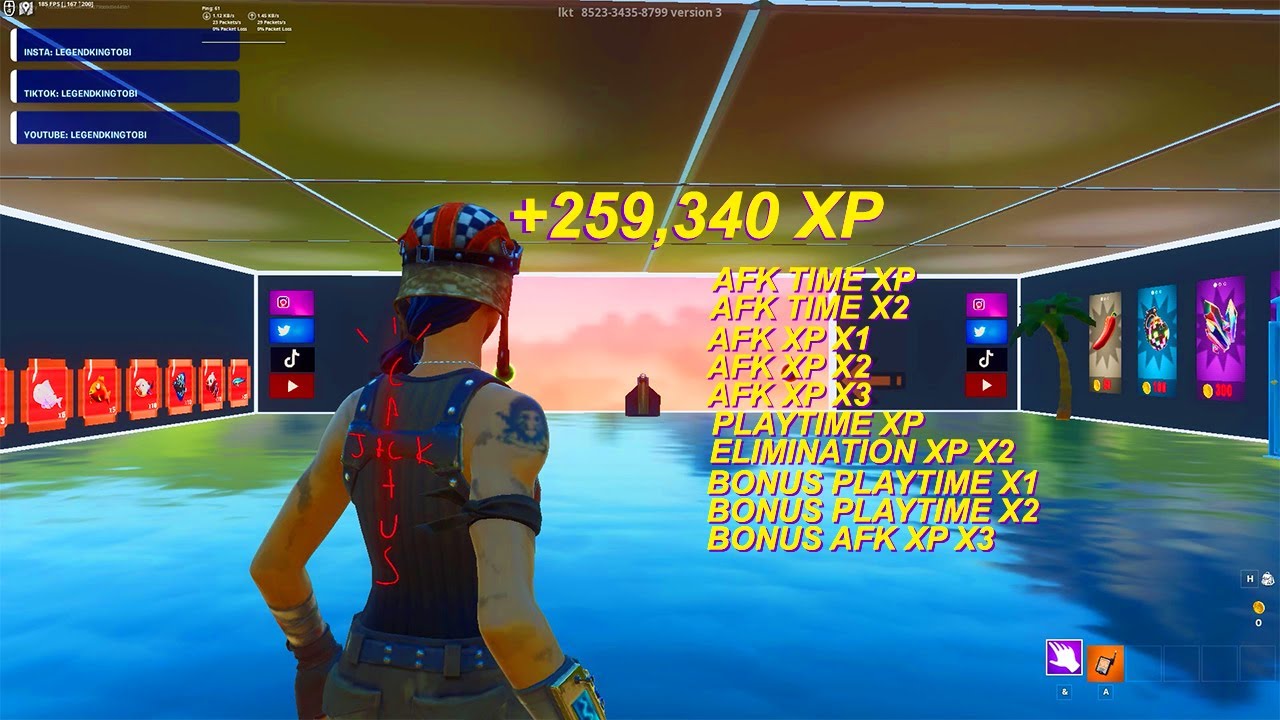 NEW AFK XP MAP - YouTube