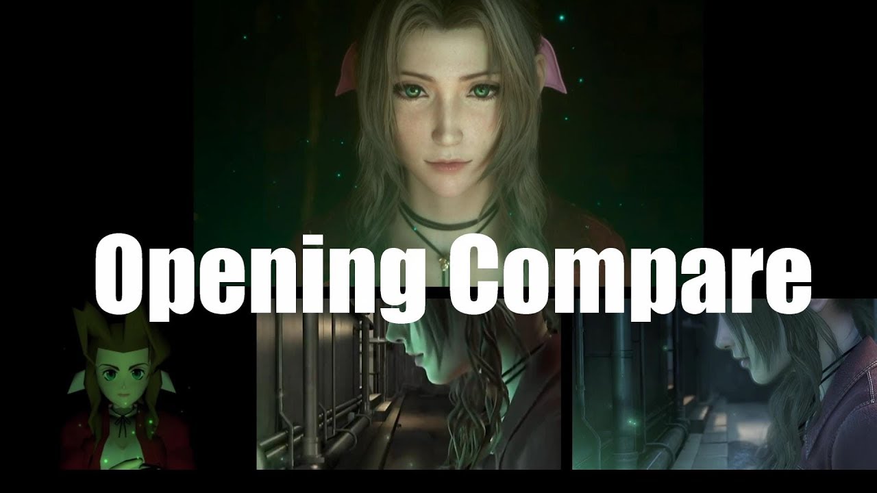 Final Fantasy VII Opening All Versions - YouTube