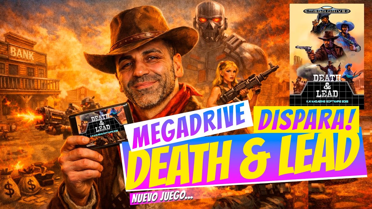 Death & Lead | ¿EL JUEGO MÁS BRUTAL DE MEGA DRIVE EN 2026? 🤠💥KAI ...